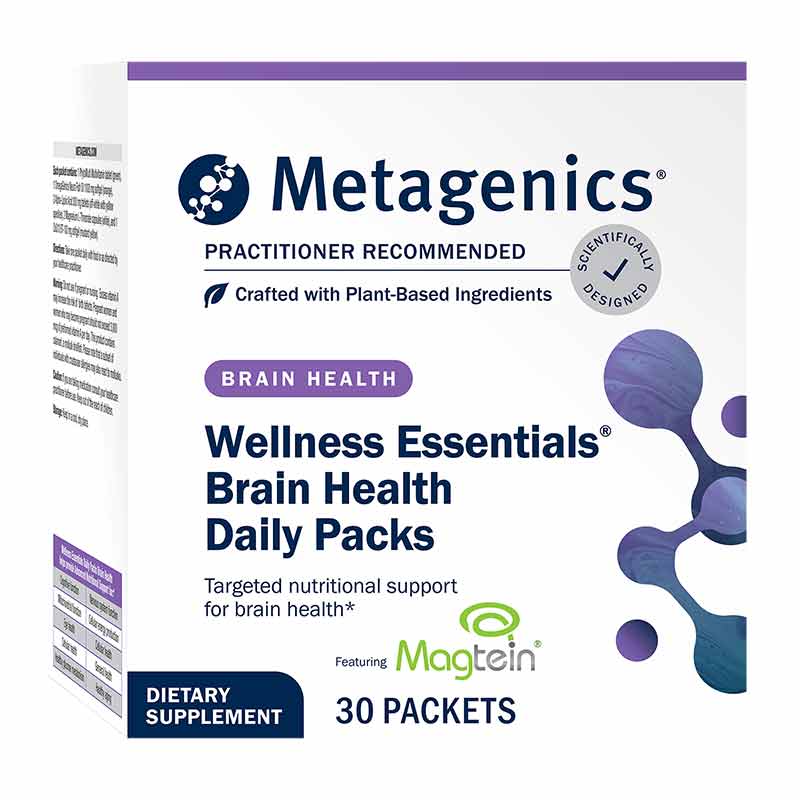 Wellness Essentials Brain Health Daily Packs, Metagenics